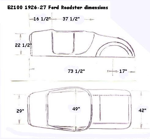 26-27 Model T Dimensions and profile photos? | The H.A.M.B.