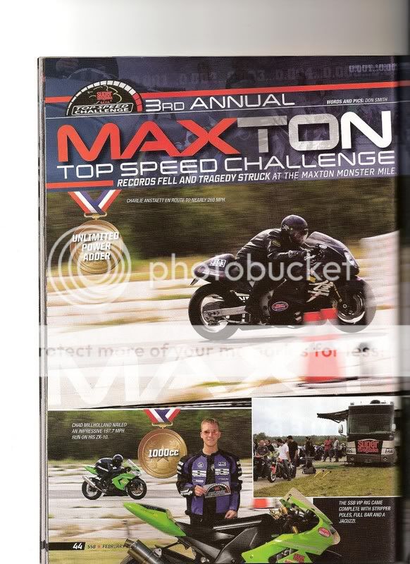 Maxton in Super Street Bike