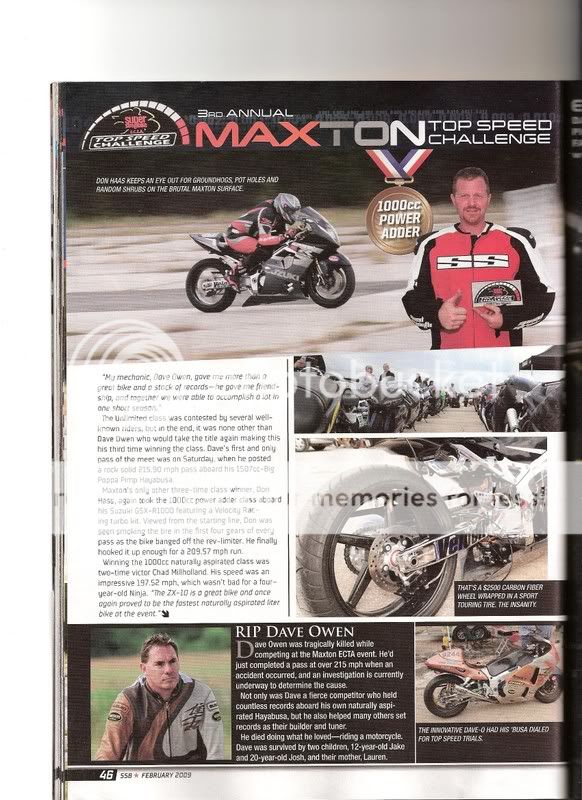 Maxton in Super Street Bike