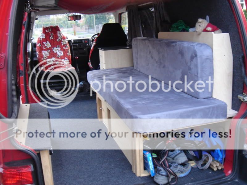L shape bed plans? pics. | VW T4 Forum - VW T5 Forum