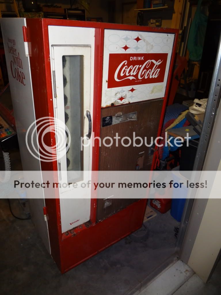 Picked up a Vendo (63?) Coke Machine | Museum of the Game ...