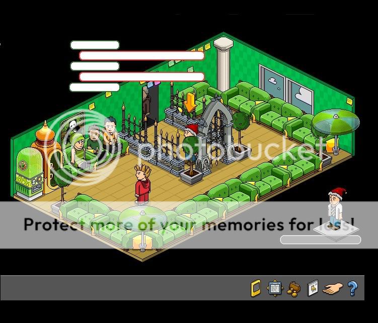 Gothic furniture seen in habbo UK!